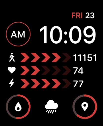 X10 - Infograph Modular • WatchMaker: the world's largest watch face ...