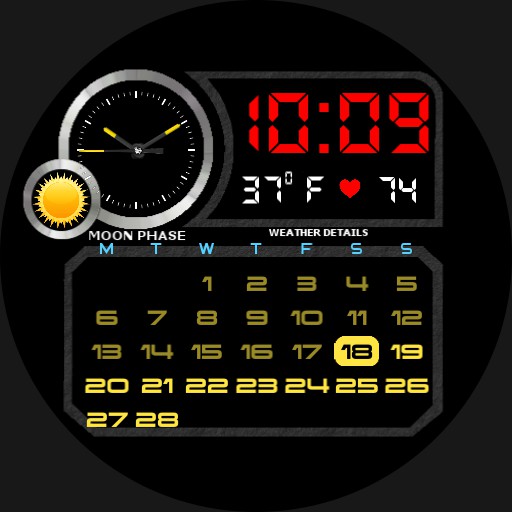 Time and calendar • WatchMaker: the world's largest watch face platform
