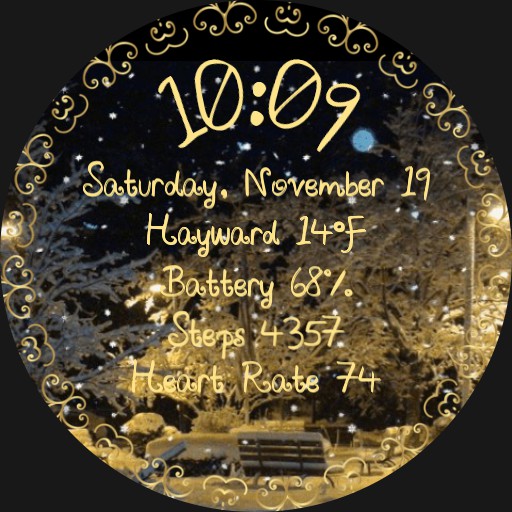 Winter Park • WatchMaker: the world's largest watch face platform