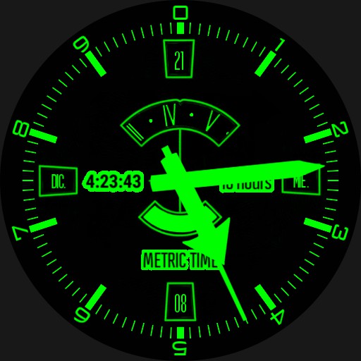 Ekranoplan Switch Decimal Time Watch • WatchMaker: the world's largest ...