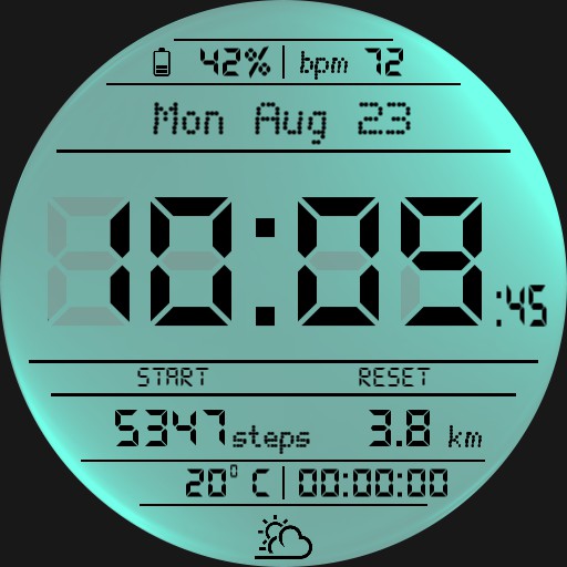 Digital Simple • WatchMaker: the world's largest watch face platform