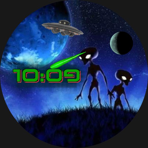 Aliens • WatchMaker: the world's largest watch face platform