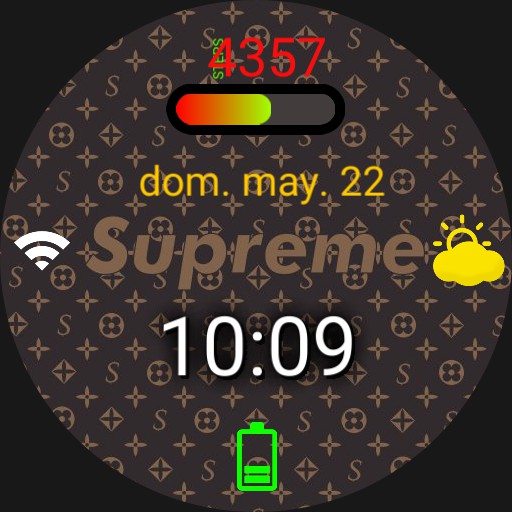 supreme x louis Vuitton • WatchMaker: the world's largest watch face ...
