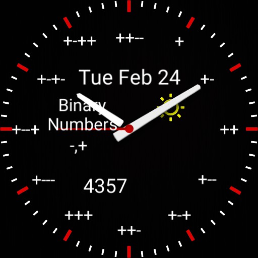 Electrical Binary Numbers, - and + • WatchMaker: the world's largest ...