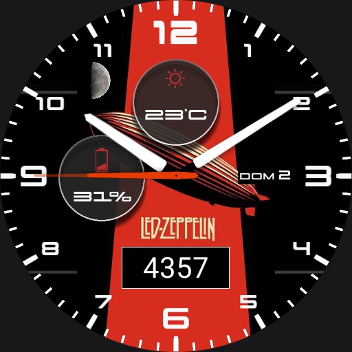 waltrapa led Zeppelin • WatchMaker: the world's largest watch face platform