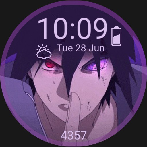 Sasuke • WatchMaker: the world's largest watch face platform
