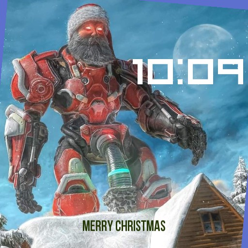 Mech Santa • WatchMaker: the world's largest watch face platform