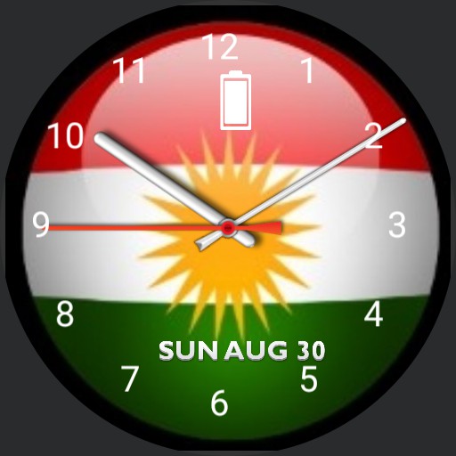 Kurdistan Flag • WatchMaker: the world's largest watch face platform