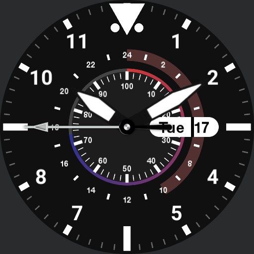 Aviation styled • WatchMaker: the world's largest watch face platform