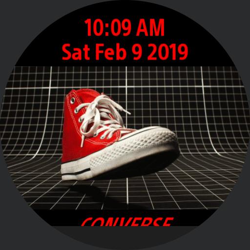 Converse Walking • WatchMaker: the world's largest watch face platform