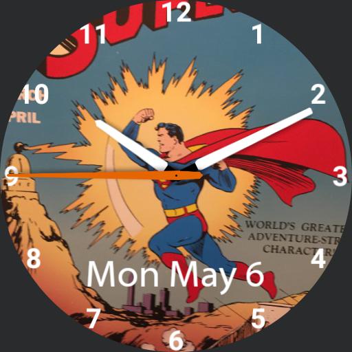 Superman • WatchMaker: the world's largest watch face platform