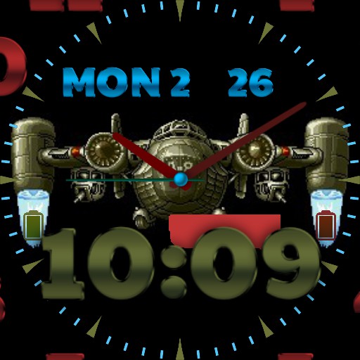 METAL SLUG A-8 AIRCRAFT • WatchMaker: the world's largest watch face ...