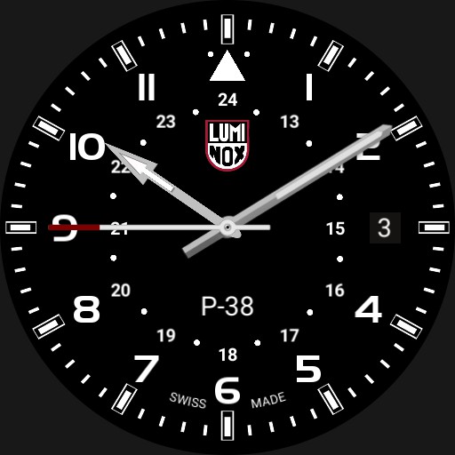 Lum P38 • WatchMaker: the world's largest watch face platform
