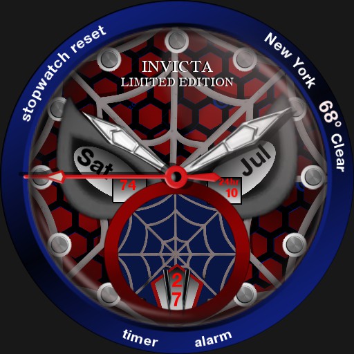 INVICTA Spider Man • WatchMaker: the world's largest watch face platform