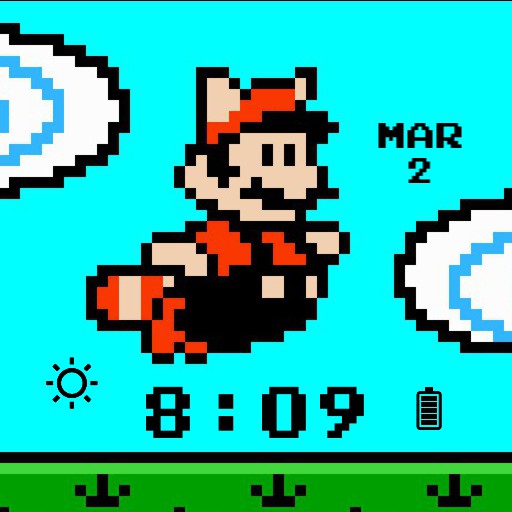 Super Mario • WatchMaker: the world's largest watch face platform