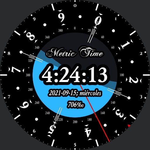 Midnight 10h Decimal Time Watch • WatchMaker: the world's largest watch ...