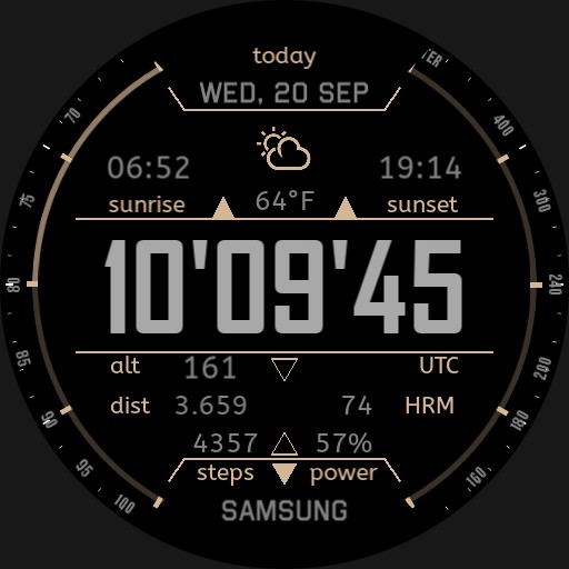 Smart Tactical w/ altitude • WatchMaker: the world's largest watch face ...