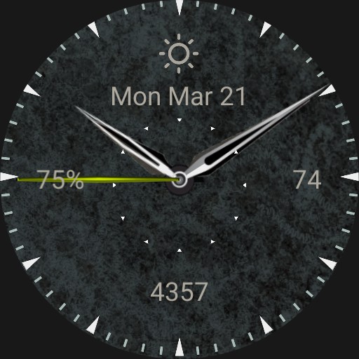 gray day • WatchMaker: the world's largest watch face platform