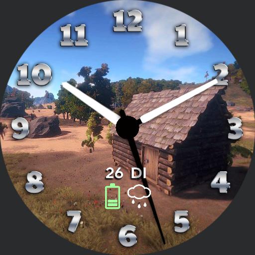 Rust Wood House • WatchMaker: the world's largest watch face platform