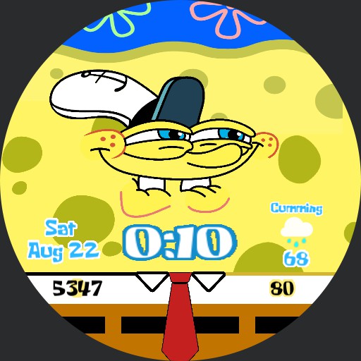 Squidward likes Krabby Patties • WatchMaker: the world's largest watch ...