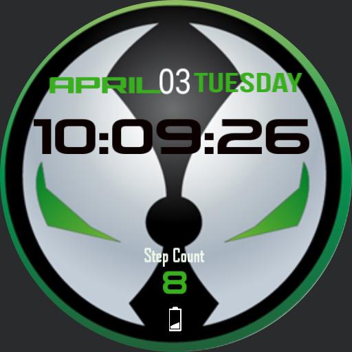 Mask of Spawn • WatchMaker: the world's largest watch face platform