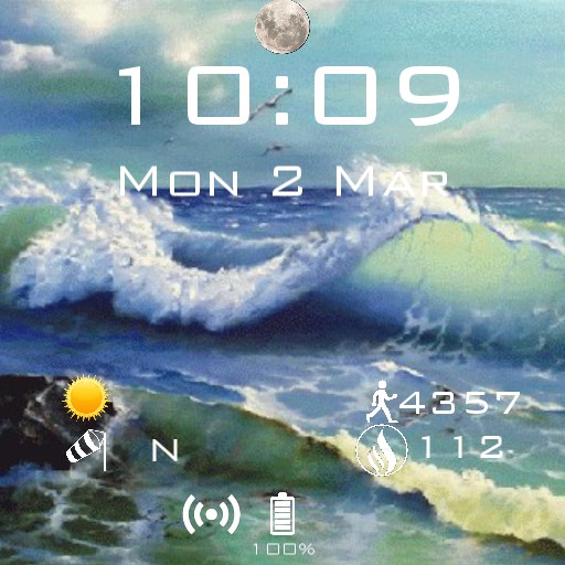 Sea Watch • WatchMaker: the world's largest watch face platform