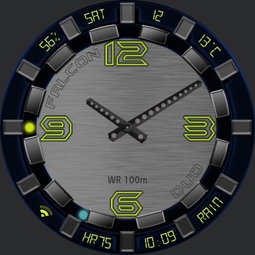 Falcon Duo • WatchMaker: the world's largest watch face platform