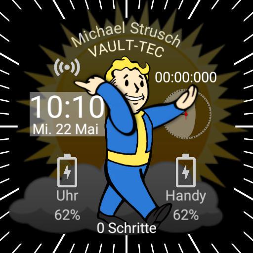 Vault Boy Block • WatchMaker: the world's largest watch face platform