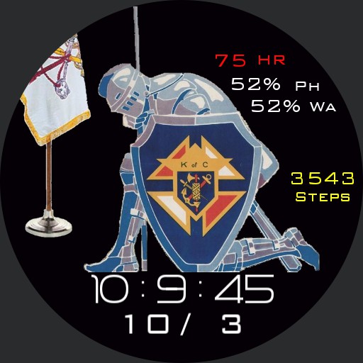 Knights of Columbus Kneeling • WatchMaker: the world's largest watch ...