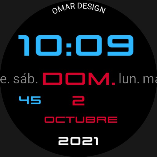 Digital calendar • WatchMaker: the world's largest watch face platform