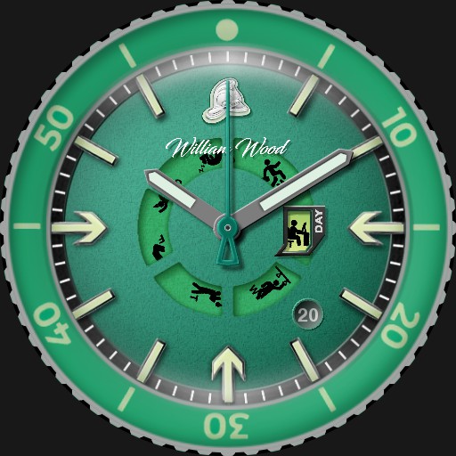 William Wood Fire Exit • WatchMaker: the world's largest watch face ...