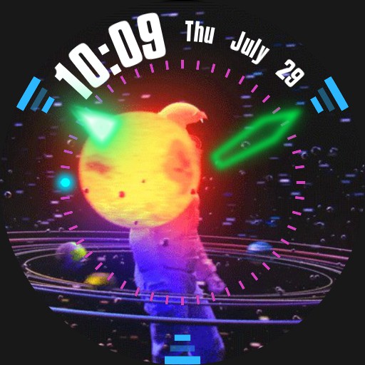 SpaceMan walk • WatchMaker: the world's largest watch face platform