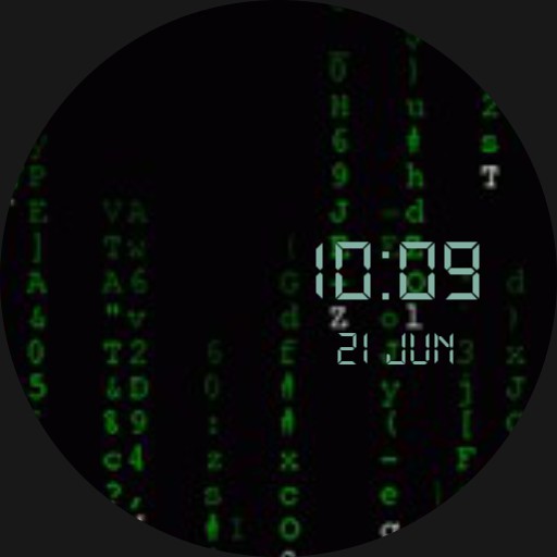 Matrix Animated copy • WatchMaker: the world's largest watch face platform