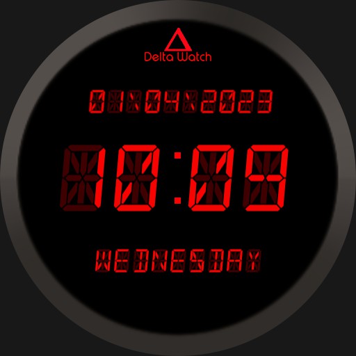 Delta Day/Date LED • WatchMaker: the world's largest watch face platform