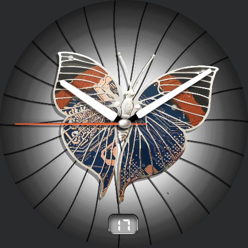 Butterfly Zoom • WatchMaker: the world's largest watch face platform