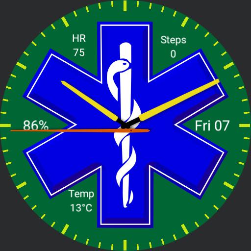 Medical symbol watch • WatchMaker: the world's largest watch face platform