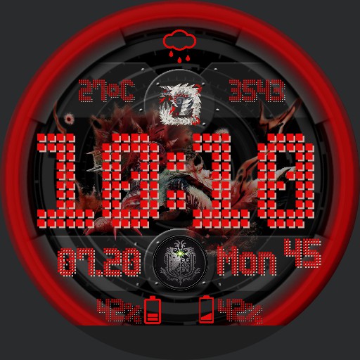 Monster Hunter Zinogre R • Watchmaker The Worlds Largest Watch Face Platform