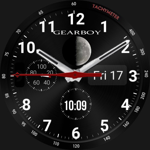 Gearboy Chronograph with backlight and Frontier dimmed • WatchMaker ...