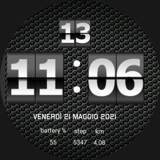 Flip Clock • WatchMaker: the world's largest watch face platform