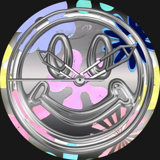 Smiley flower manueller Dim Animation • WatchMaker: the world's largest ...