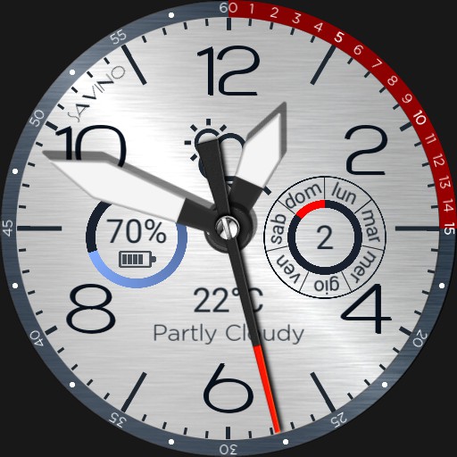 Pilot Watch Clear • WatchMaker: the world's largest watch face platform