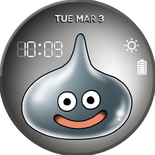 Dragon Quest Metal Slime • WatchMaker: the world's largest watch face ...