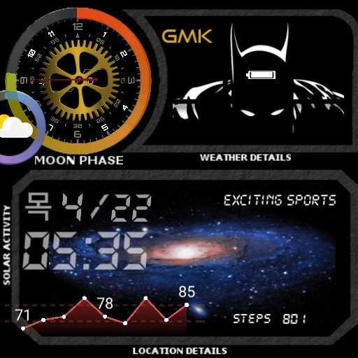 GMK watch • WatchMaker: the world's largest watch face platform