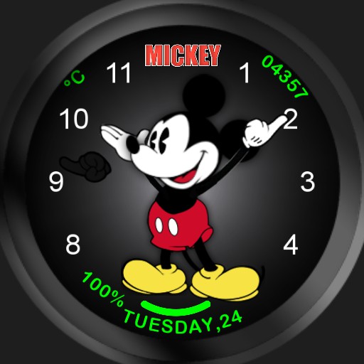mickey Espanol samsung • WatchMaker: the world's largest watch face ...