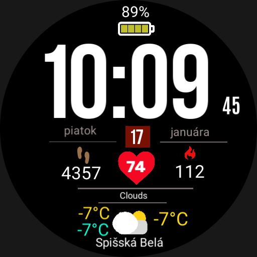 simple clock 2 • WatchMaker: the world's largest watch face platform