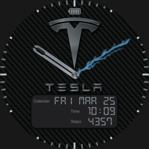 Tesla_lightning • WatchMaker: the world's largest watch face platform