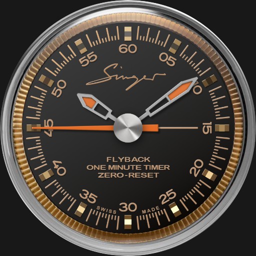 Singer Reimagined 1969 Timer • WatchMaker: the world's largest watch ...