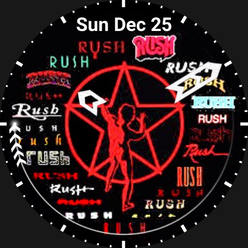 RUSH logos • WatchMaker: the world's largest watch face platform