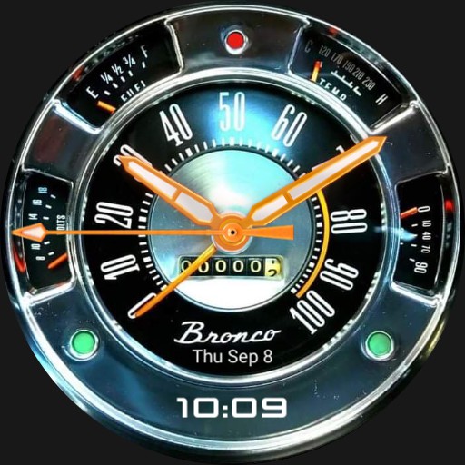 Classic Bronco Gauge • WatchMaker: the world's largest watch face platform