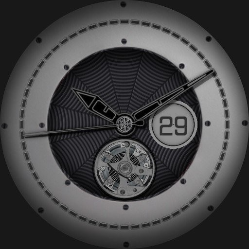 Grey n Black Tourbillon Zoom • WatchMaker: the world's largest watch ...